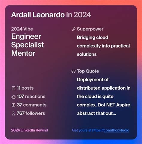 Ardall Leonardo On Linkedin Dotnet Ai Softwarearchitecture