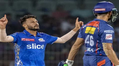 LSG Vs MI Eliminator IPL 2023 Cricket Highlights Madhwal S 5 For 5