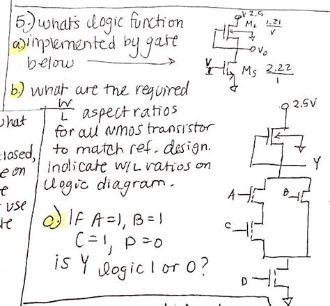 Solved What Is Logic Function Implementation By Gate Below Chegg