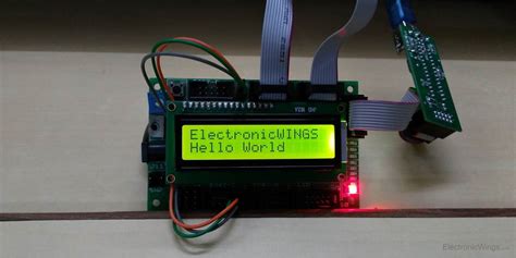 Lcd X Interfacing In Bit With Controller
