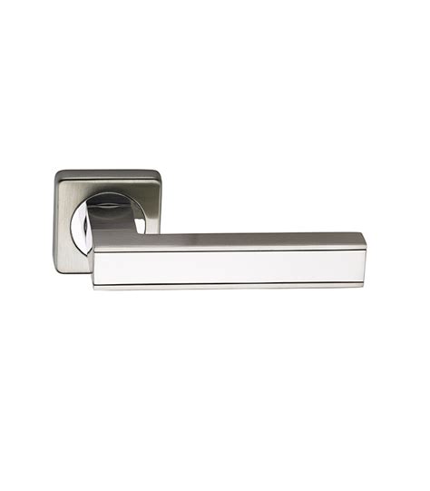 Ручка дверная SILLUR C159 S.CHROME/P.CHROME | Lock system - Оптовые ...