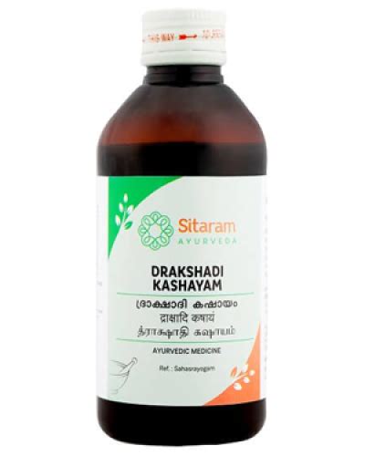 BUY Sitaram Drakshadi Kashayam ONLINE
