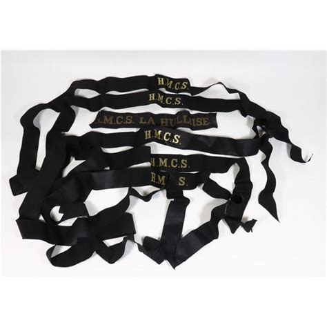 290 Lot Of Assorted Royal Canadian Navy Cap