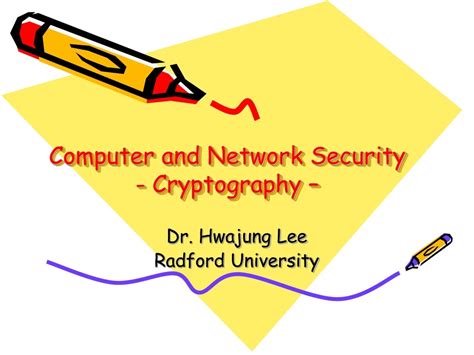 ppt computer and network security cryptography powerpoint presentation id 8714350