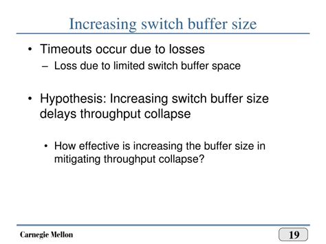 Ppt Tcp Throughput Collapse In Cluster Based Storage Systems
