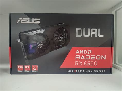 ASUS RX 6600 DUAL, Computers & Tech, Parts & Accessories, Computer ...
