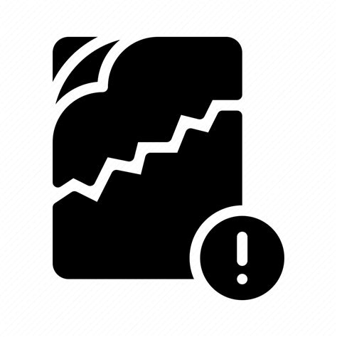 Broken Data Archive Warning Alert Problem File Icon Download On Iconfinder