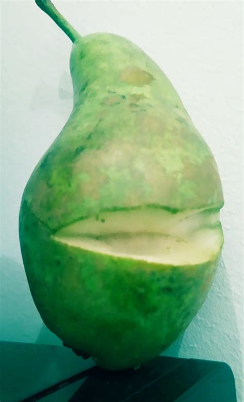 Biting Pear By S0kk0 On Deviantart