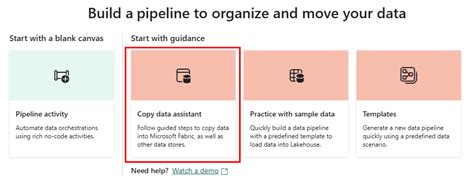 Ingest Data Into Your Warehouse Using Pipelines Microsoft Fabric Microsoft Learn