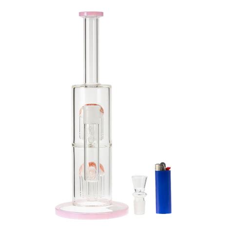 Wig Wag Wave 125 Double Tree Perc Bong Smoking Outlet