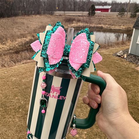 Green Stripe Stanley Cup Etsy