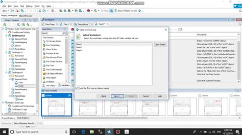 Data Driven Testing Excel Testcomplete Youtube