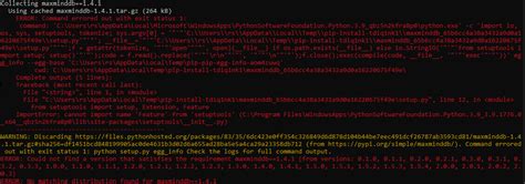 Cannot Pip Install Maxminddb 141 Requirement · Issue 40 · Nem4