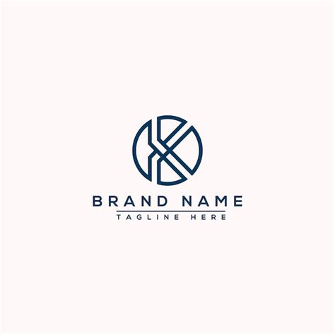 K 로고 디자인 템플릿 벡터 그래픽 브랜딩 요소 프리미엄 벡터