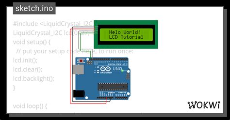 Projek Lcd Wokwi Esp32 Stm32 Arduino Simulator