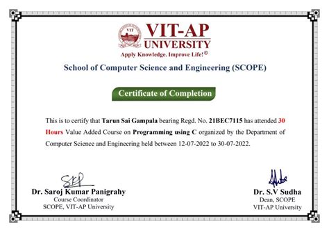 Tarun Sai Gampala On Linkedin Programming Cprogramming