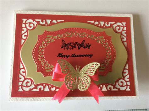 A Very Simple Card Using Spellbinder Dies Card Making Birthday