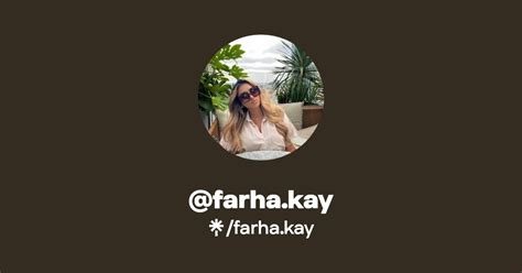 Farha Kay Instagram Linktree