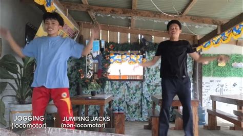 Move To The Beat Dance Exercise Routine Using Locomotor And Non Locomotor Movements Youtube