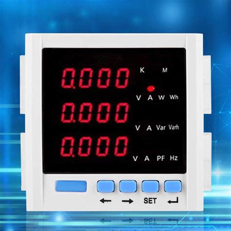 Buy Electrical Panel Power Meter 3 Phase Meter Box For Industrial And