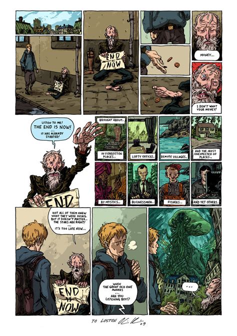 Cthulhu Commission Part1 By Korintic On Deviantart
