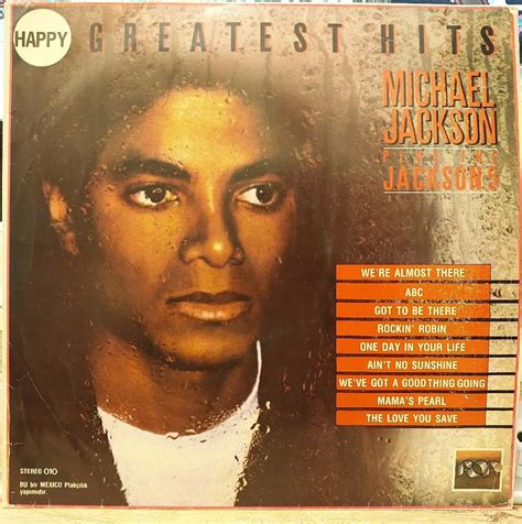 Michael Jackson Plus The Jackson 5 18 Greatest Hits Lp Plak