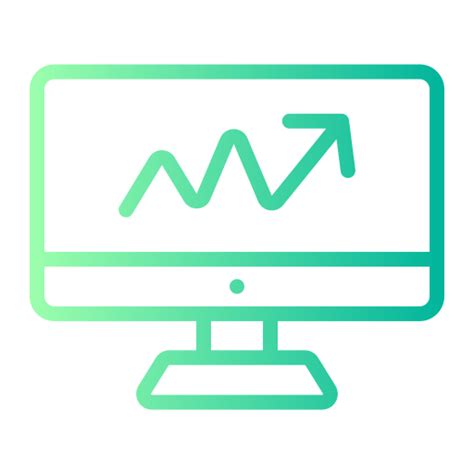 Analytic Generic Gradient Icon Analytic Generic Gradient Icon