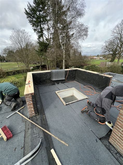 Renovatie Plat Dak En Opbouw Villa RF Dakwerken