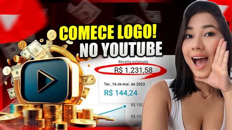 ATUALIZADO Como COMEÇAR A GANHAR DINHEIRO no Youtube O QUE É PRECISO