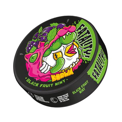 Kurwa Fatality Black Fruit Mint 50mg Snus Town