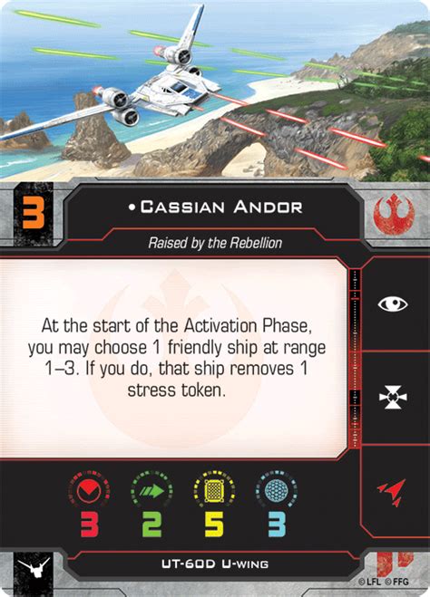 Cassian Andor Ut 60d U Wing X Wing Miniatures Second Edition Wiki