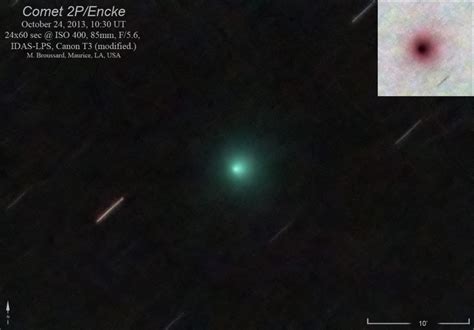 Comet 2pencke On October 24 2013 Mikes Astrophotography Gallery And Blog
