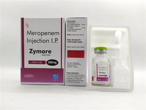 Meropenem 500 Mg Injection