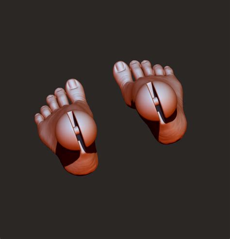 Stl File Feet 3d Doll Bjd Ooak Stl Articulated Dolls File 🦶