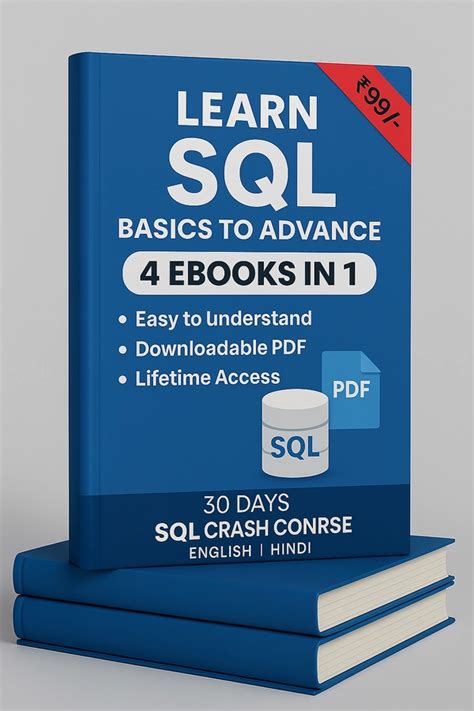 Sql Learn Sql Basics To Advance Ebook