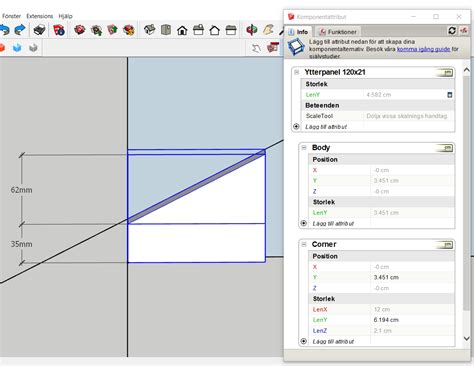 Attribute Doesnt Update Dynamic Components Sketchup Community