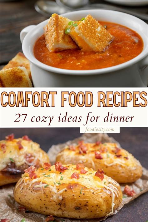 Easy Cozy Comfort Food Recipes