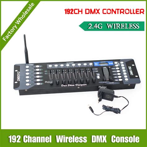 DHL Free Shipping CH G Wireless DMX Controller With DMX Console Controller Wireless Dmx