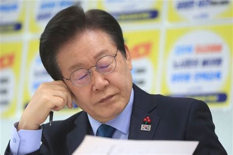 이재명 10일 대장동 재판에도 불출석검찰 재판 공전 유감