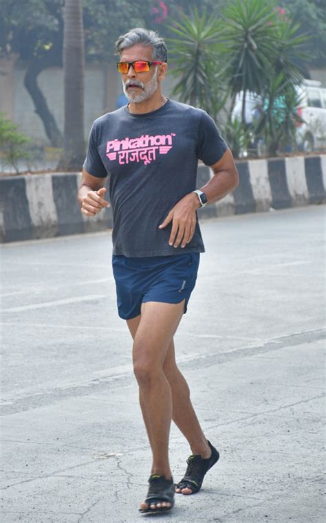 Milind Soman Spotted Jogging Wearing Toeless Shoes And The Pair Looks