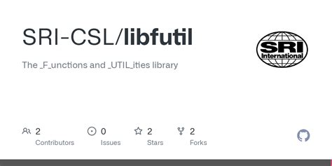 GitHub SRI CSL Libfutil The F Unctions And UTIL Ities Library