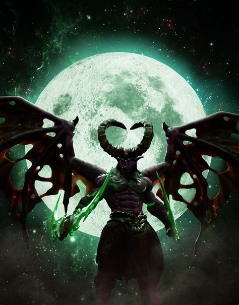 Artstation Illidan Stormrage