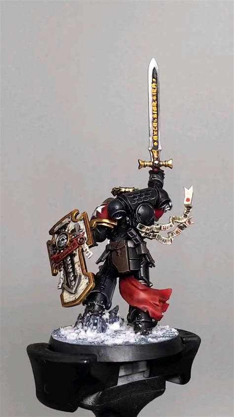Black Templar Emperor S Champion Kitbash I Know They Usually Don T Use