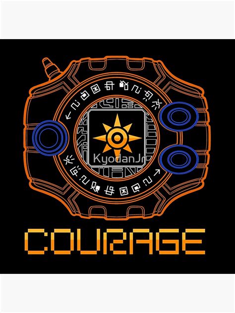 Digimon Courage Poster For Sale By Kyodanjr Redbubble