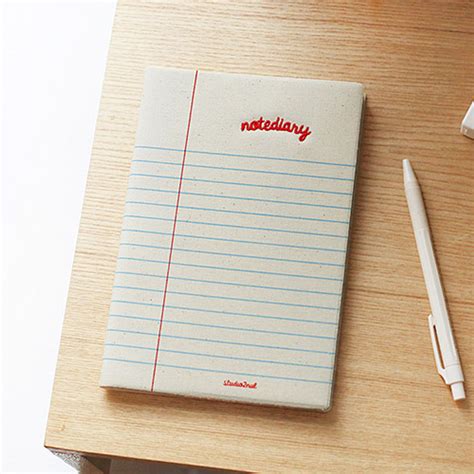 2nul Lined Notebook Undated Diary Scheduler Fallindesign