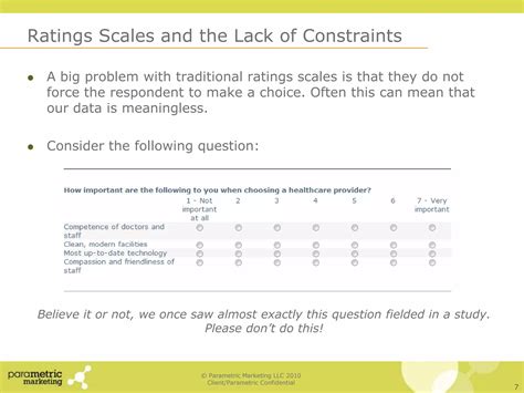 introduction to maxdiff scaling of importance parametric marketing slides pptx computer