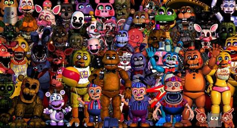 Ultimate Custom Night Game Crossover Gratis Dari Semua Seri Five