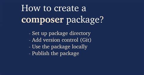 How To Create A Composer Package Gihan Dilanka