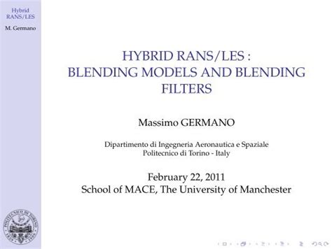 Hybrid Ransles Blending Models And Blending Filters