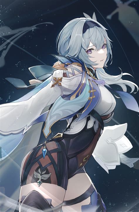 Eula Genshin Impact Fanart